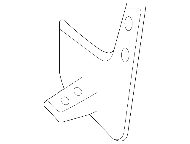 2016-2019 Nissan Versa Deflector - Driver's Side (LH) 93883-9KC0A ...