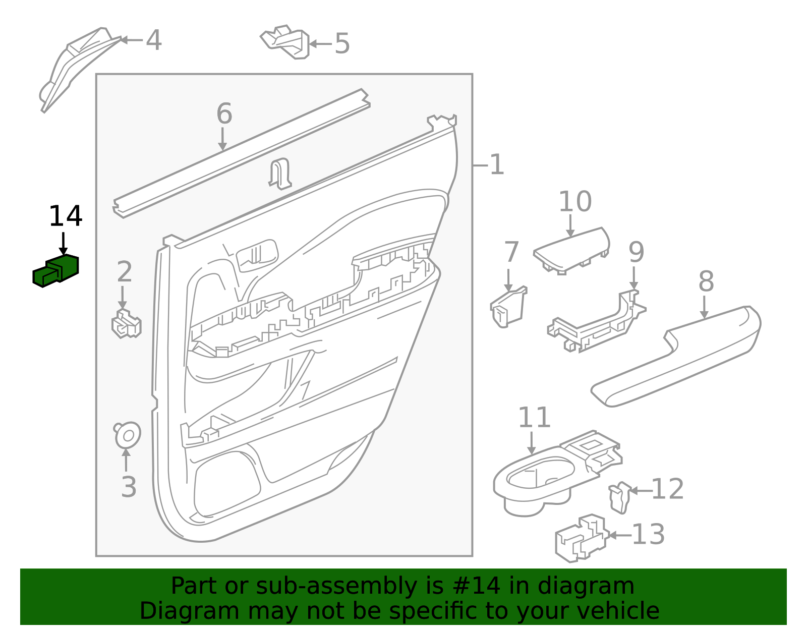 2016-2023 Honda Courtesy Lamp 83510-T1G-E11 | OEM Parts Online