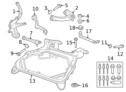 Suspension Components for 2011 Mercury Milan | Ford Parts Direct