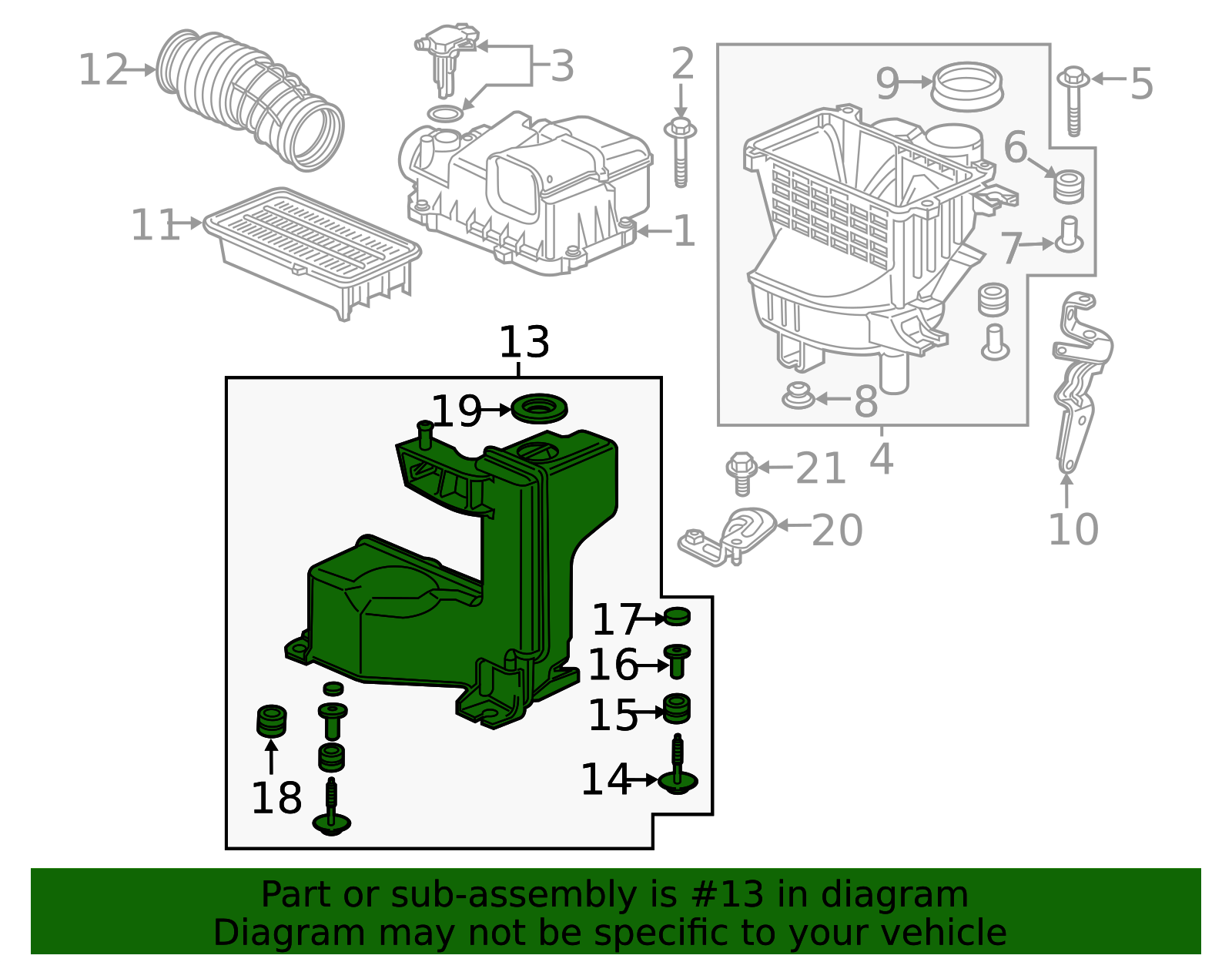 17230-5AA-A00 - High-Quality Engine Air Intake Resonator for 2016-2021 ...