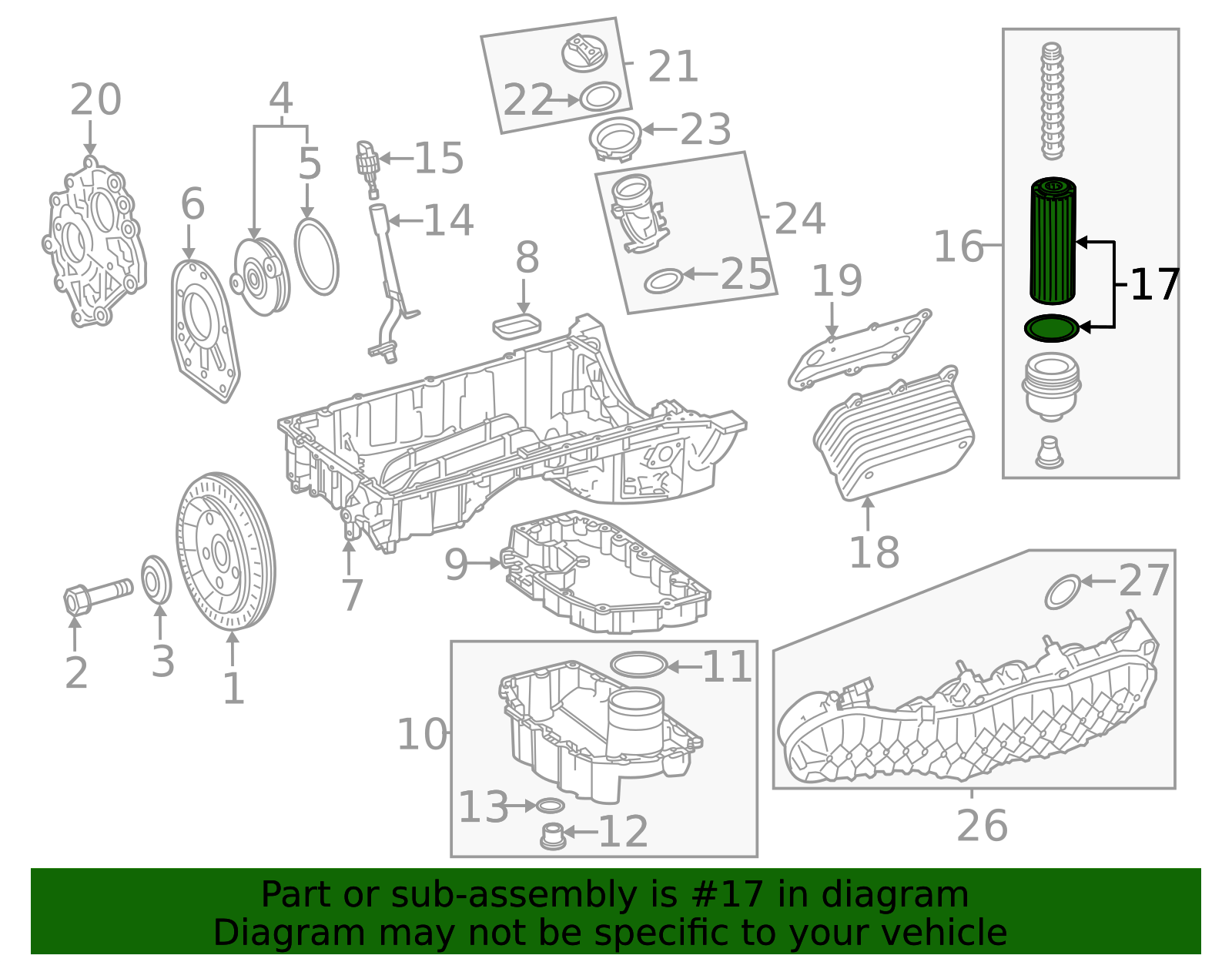176-180-08-00 - Mercedes-Benz Engine Oil Filter Element 2016-2025 ...
