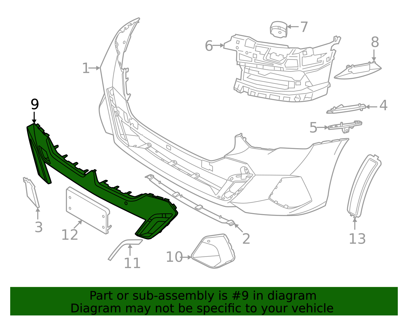 2024-2025 BMW Lower Panel 51-11-5-A6A-424 | BMW Parts Online Hub