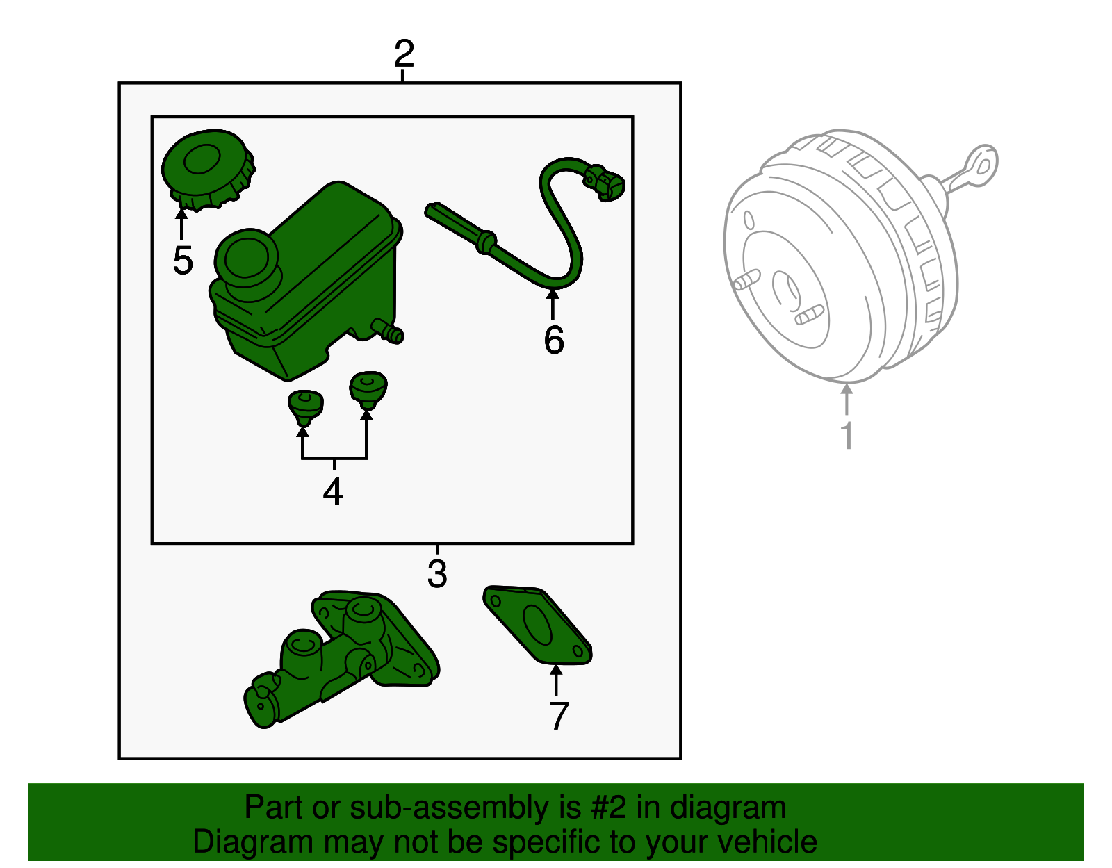 EC01-43-400D - Master Cylinder 2001-2004 Mazda Tribute | Florida Mazda ...