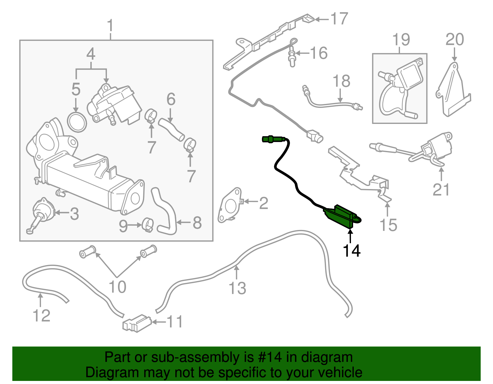 13628589846 - 2009-2018 BMW Oxygen Sensor (13-62-8-589-846) | BMW of ...