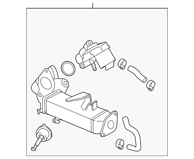 2014-2018 BMW | Egr Cooler | 11717823210 | BMW OEM Parts Store