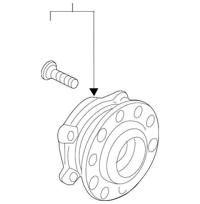 51750-C5000 - Hub Assembly 2016-2020 Kia Sorento | Kia.Parts Store