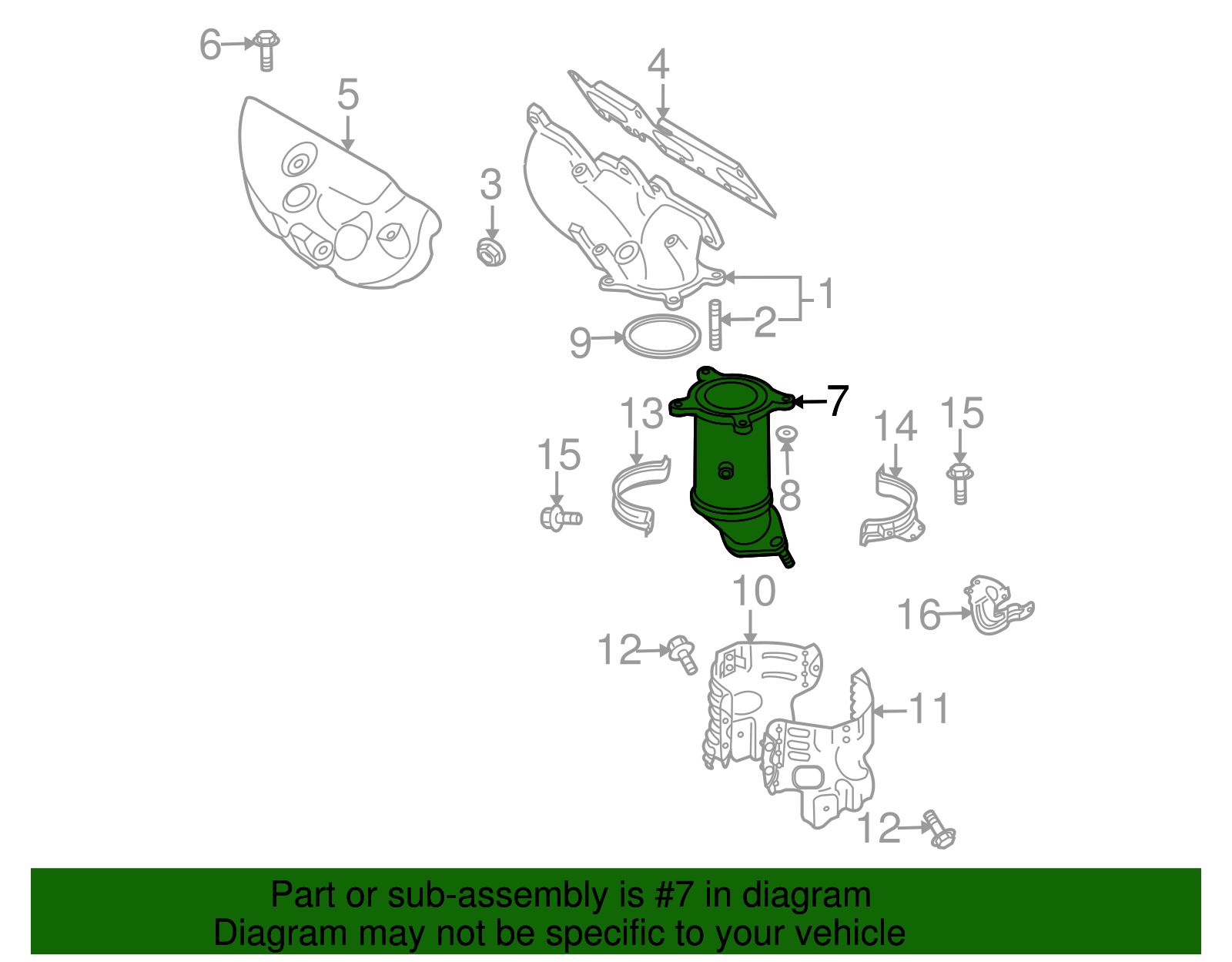 CY01-20-500A - 2007-2011 Mazda CX-9 - Pre-Converter | Mazda Part Direct