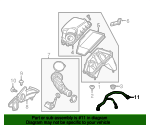 2016-2022 Chevrolet PCV Valve Tubing 12640659 GM | GMPartsDirect.com