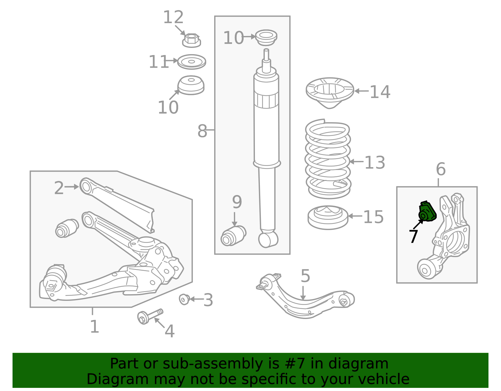 52212-SNA-A00 - High-Quality Suspension Knuckle Bracket for 2006-2015 ...