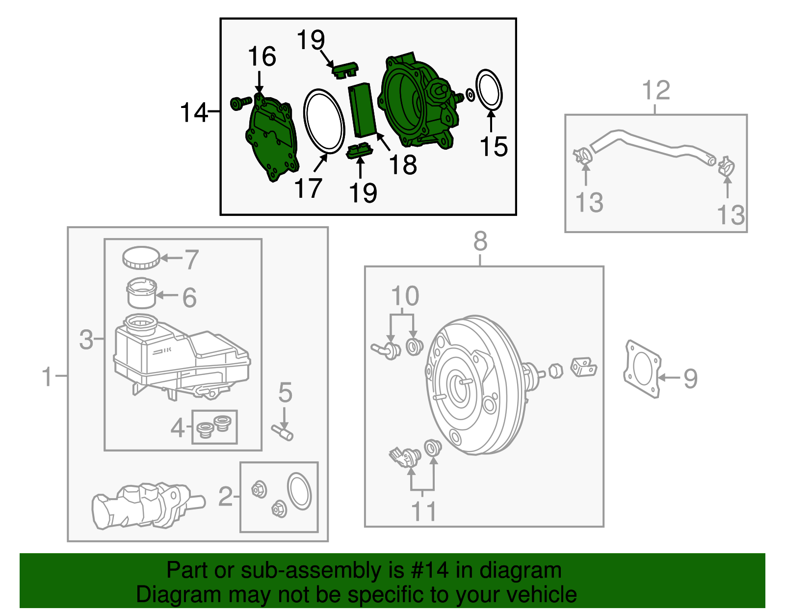 29300-37011 - Vacuum Pump - 2016-2022 Toyota | OEM Genuine Toyota Parts