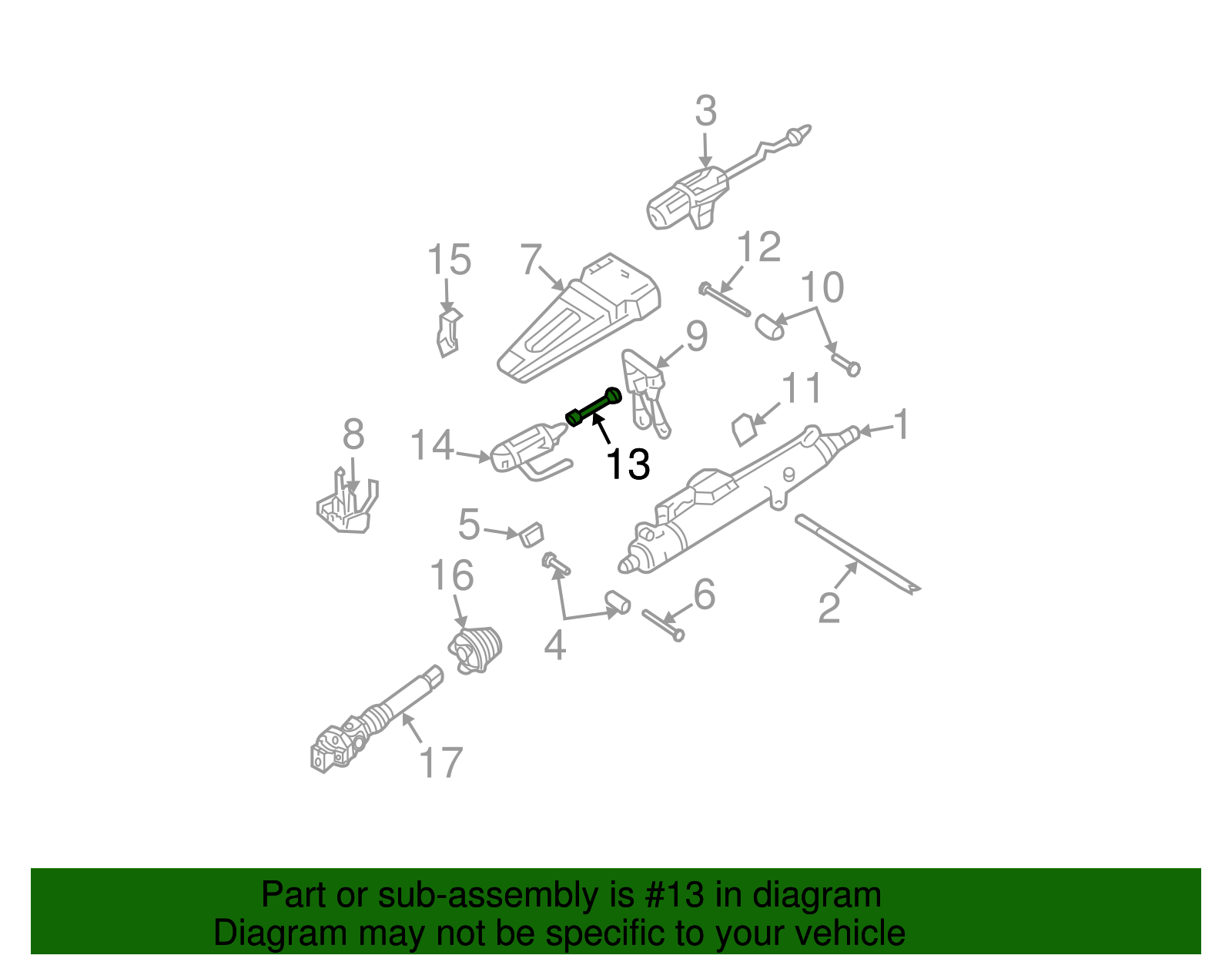 203-462-06-78 - Gear Assembly Coupling 2001-2012 Mercedes-Benz ...