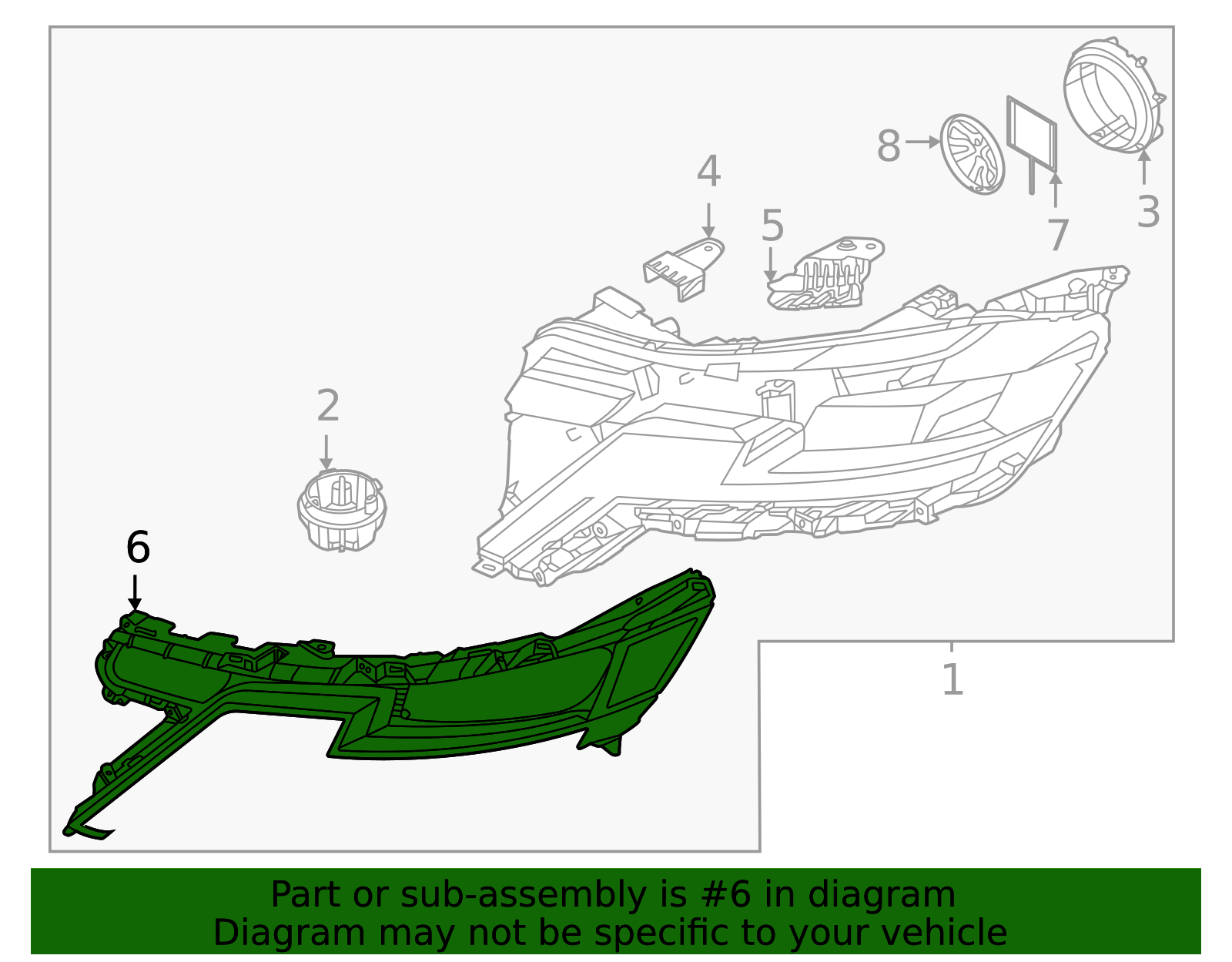 2023-2024 Kia Carnival Trim Bezel 92135-R0060 | Kia OEM Parts Outlet