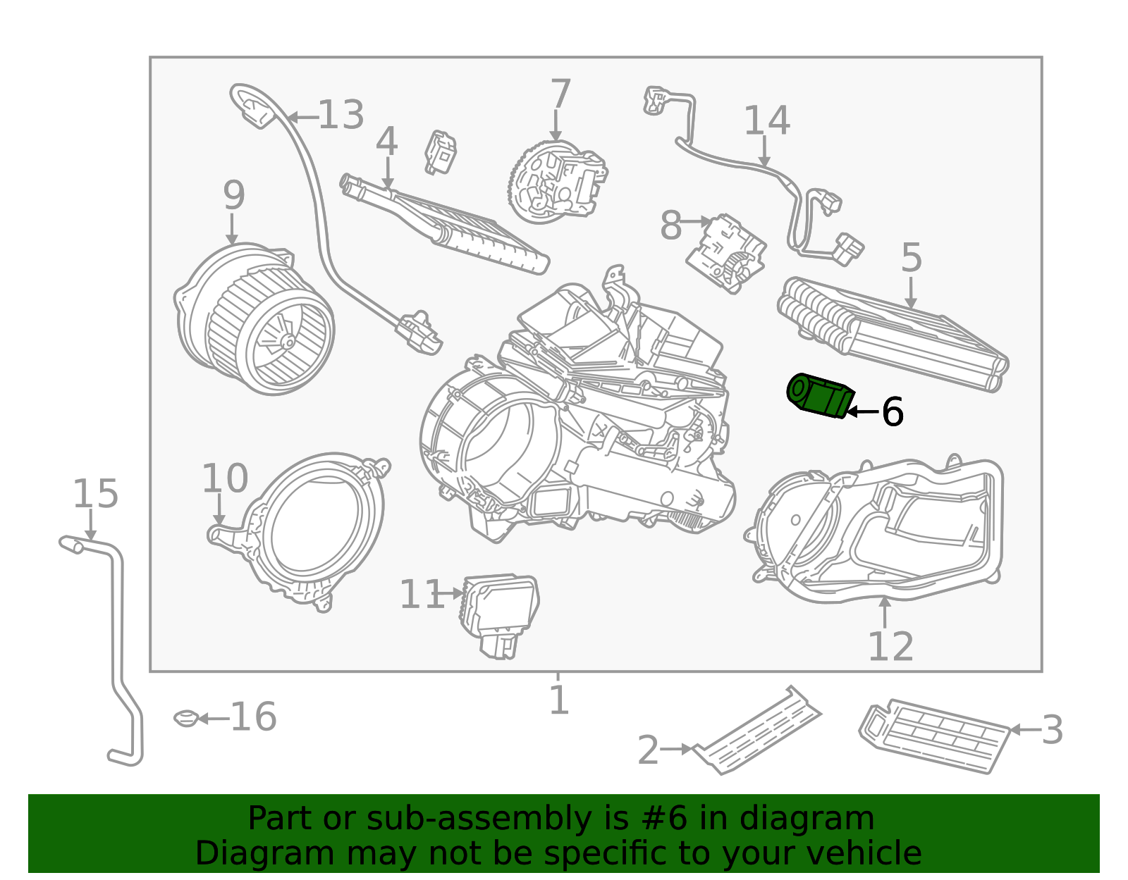 2021-2025 Toyota Sienna Expansion Valve 88515-50340 | Toyota Parts Center