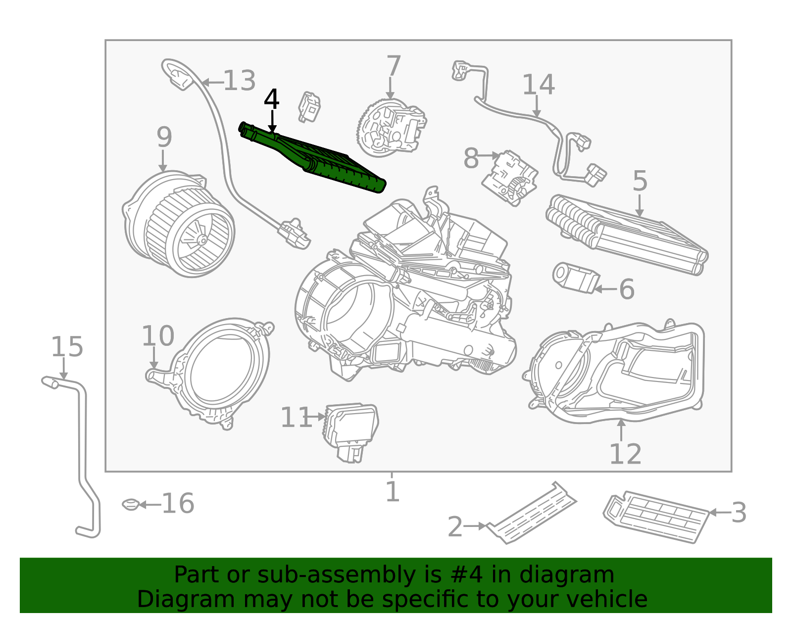2021-2024 Toyota Sienna Heater Core 87107-08080 | Toyota Parts Center