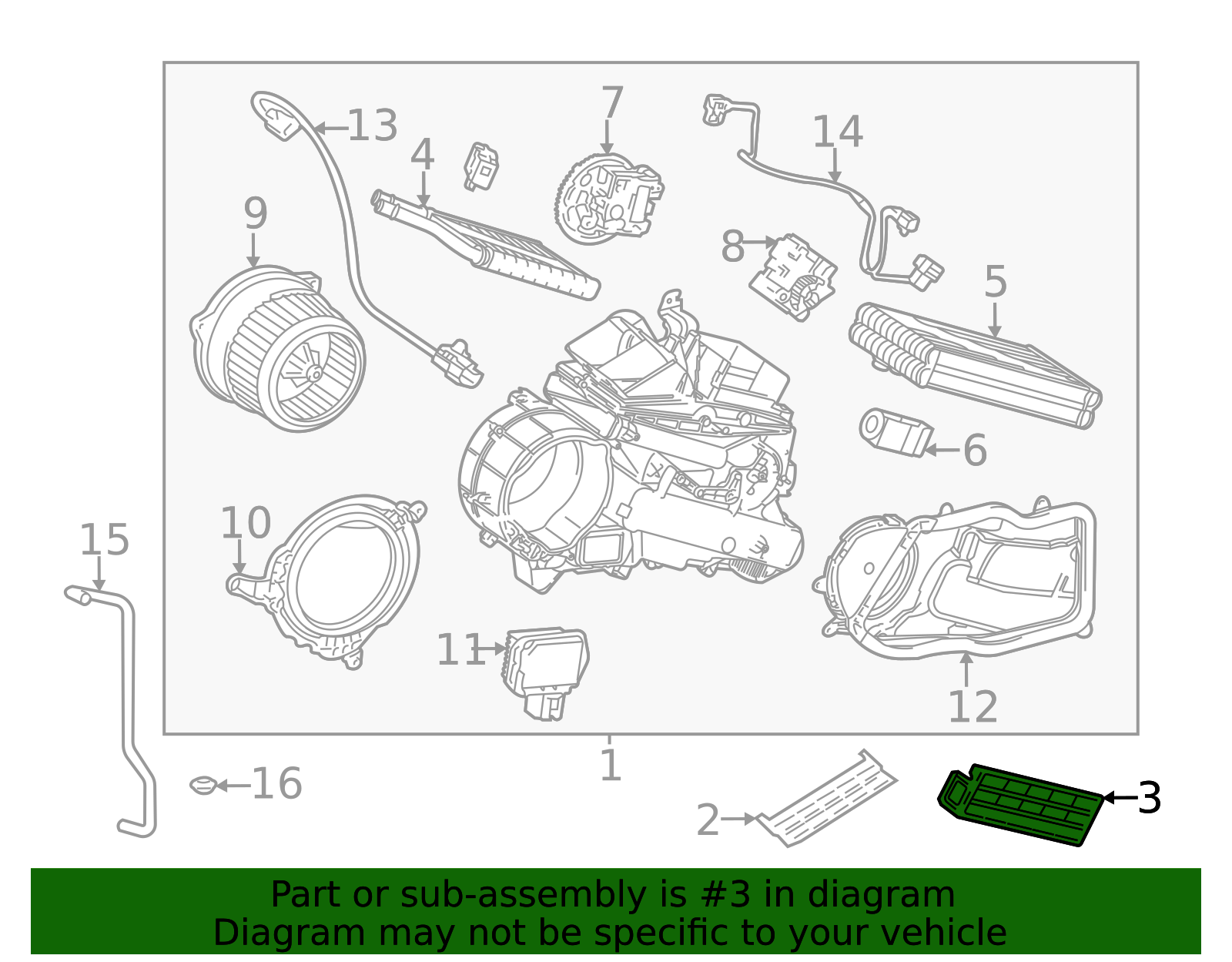 2021-2025 Toyota Sienna AC & Heater Assembly Cover Plate 88899-08040 ...