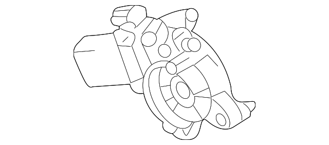 82450-2C000 - Window Motor 2003-2008 Hyundai Tiburon | Hyundai OEM Part