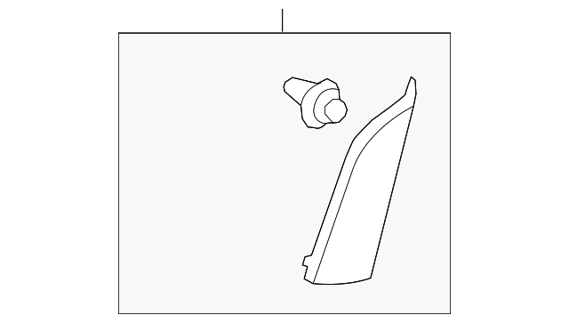 Genuine Toyota Frame Molding part# 67491-08020 for 2015-2020 Toyota ...