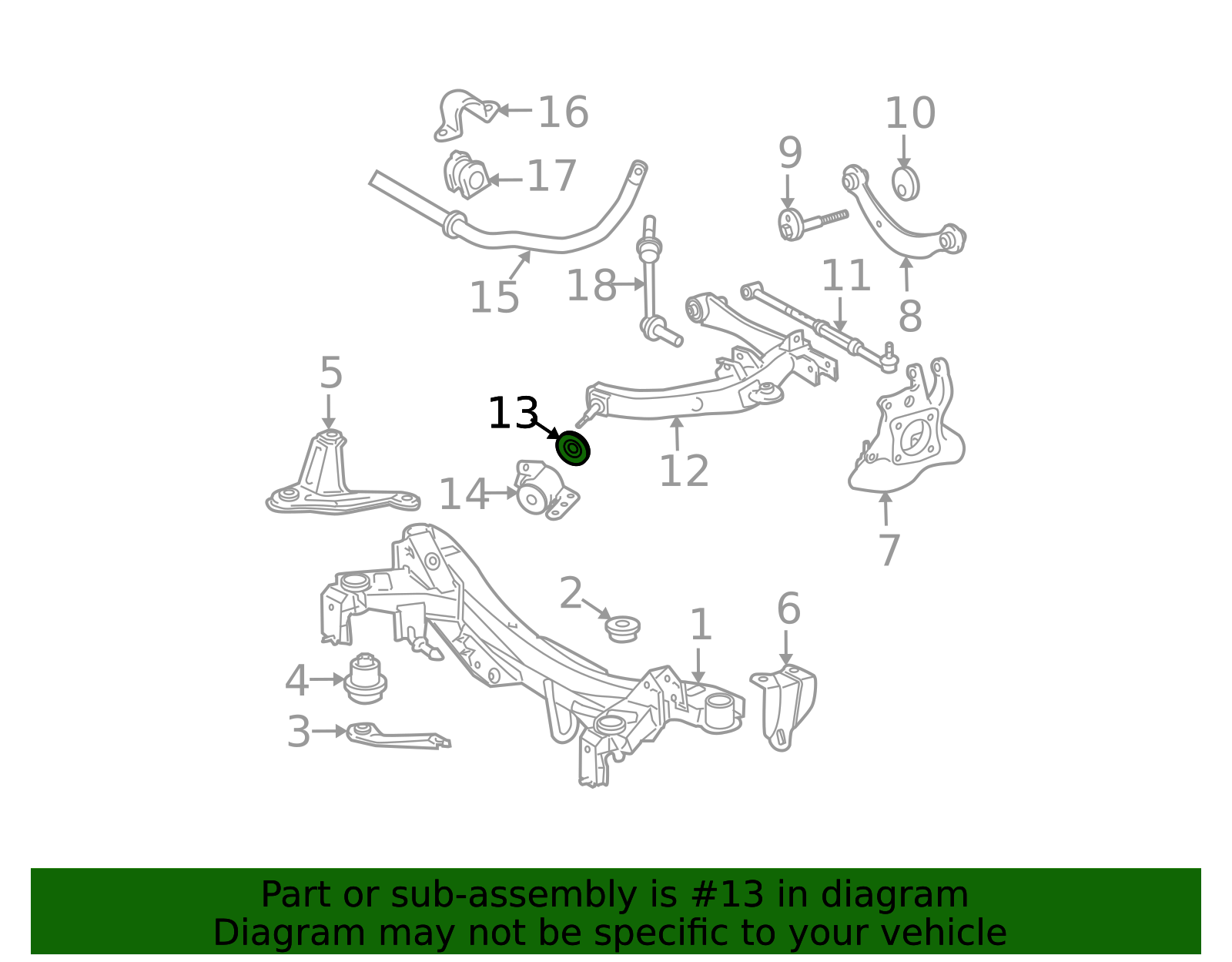 2005-2010 Scion tC Stopper 48752-21010 | Toyota Parts Center