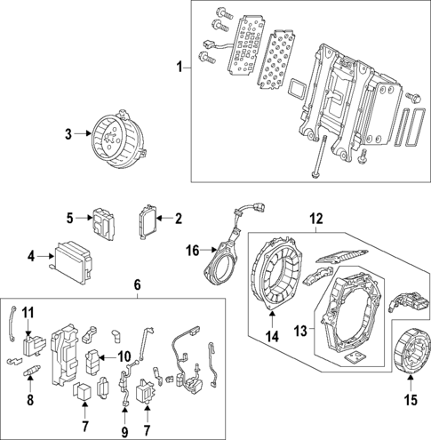 Hybrid Components for 2006 Honda Civic | OEM Parts Online