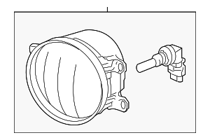 2007-2017 Toyota Fog Lamp Assembly 81220-06071 | OEM Parts Online