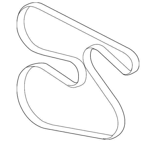 12649097 - V-Ribbed Serpentine Belt 2017-2025 GM | Londoff Discount Parts