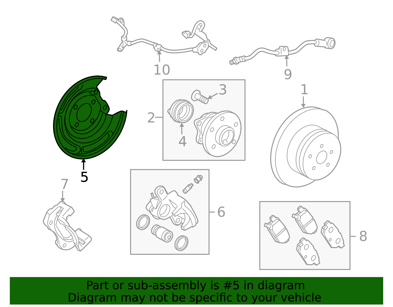 4650302090 - High-Quality Splash Shield for 2009-2013 Toyota Matrix ...