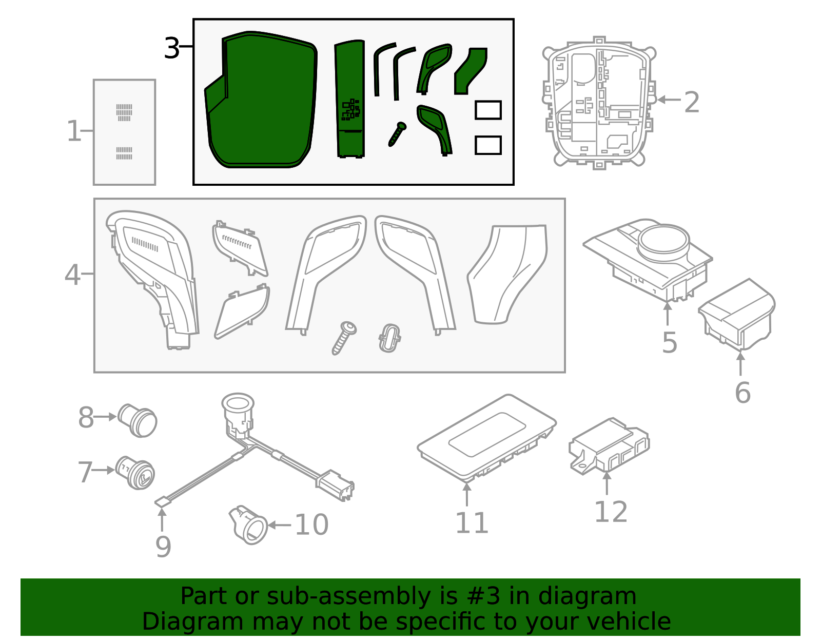 61319475059 - 2019-2025 BMW Repair Kit (61-31-9-475-059) | BMW of South ...