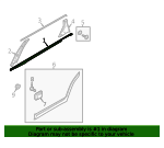 83210-S9100 - Belt Molding 2021-2025 Kia Telluride | Kia.Parts Store