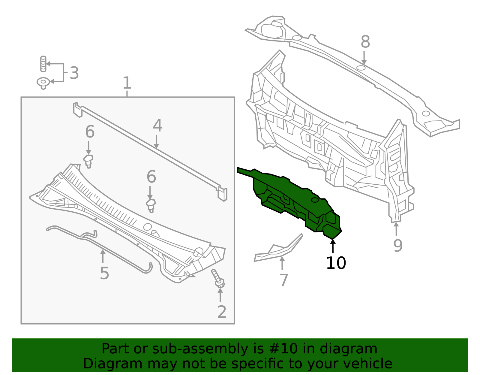 2017-2022 Kia | Insulator | 84130-G5000 | Kia Auto Parts