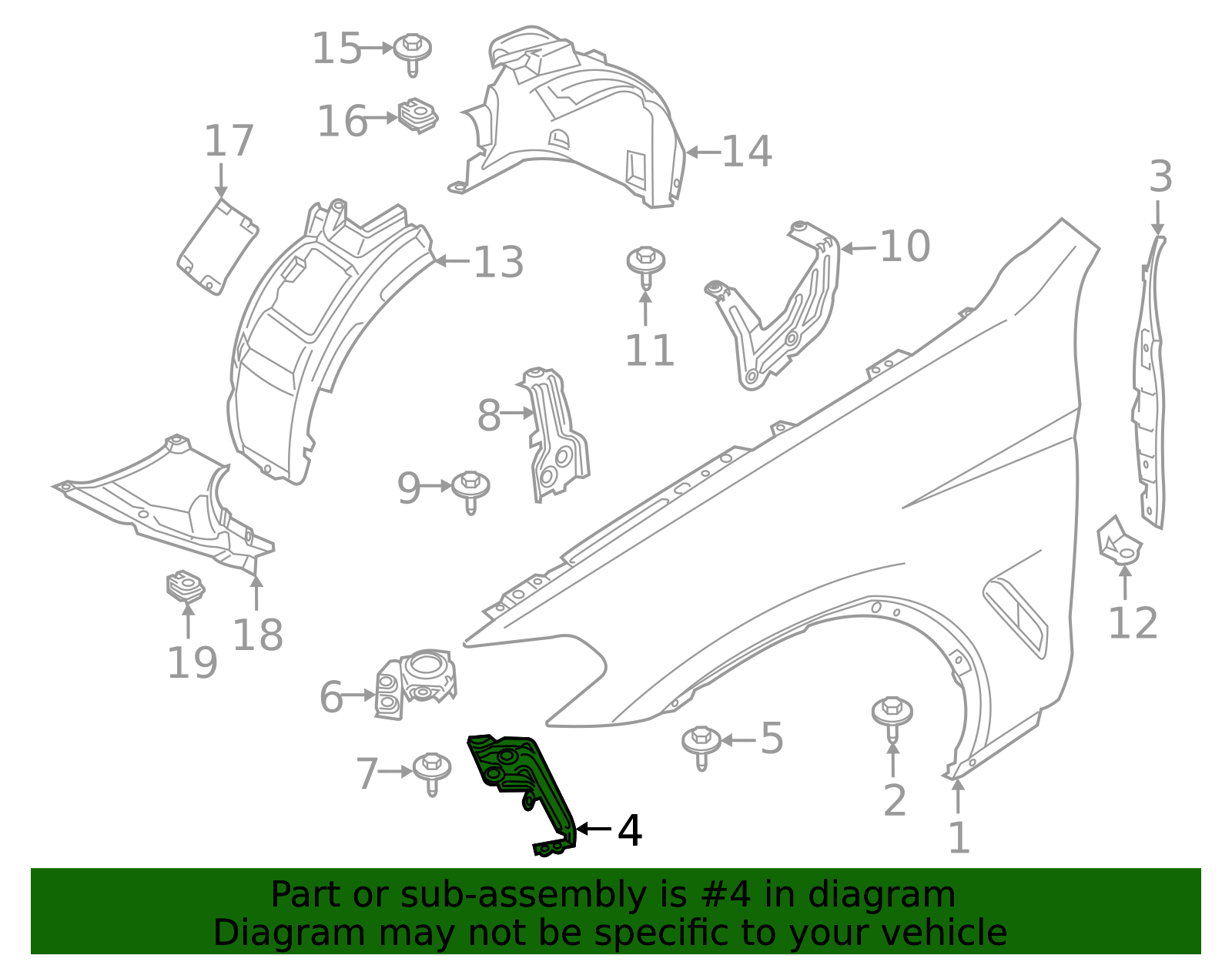 Genuine BMW 41-35-7-475-797 | Lower Bracket | FREE Shipping on Most ...