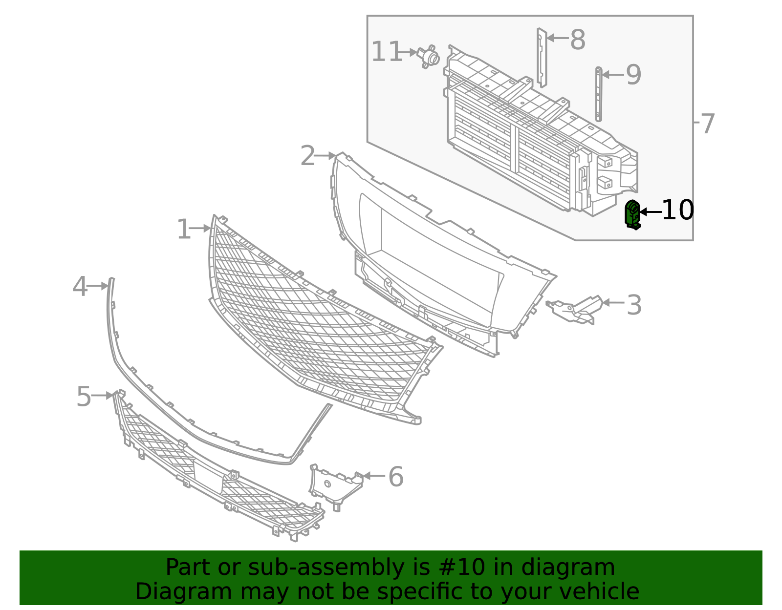 86969-T6100 - 2021-2024 Genesis GV80 - Actuator | Hyundai Parts Express
