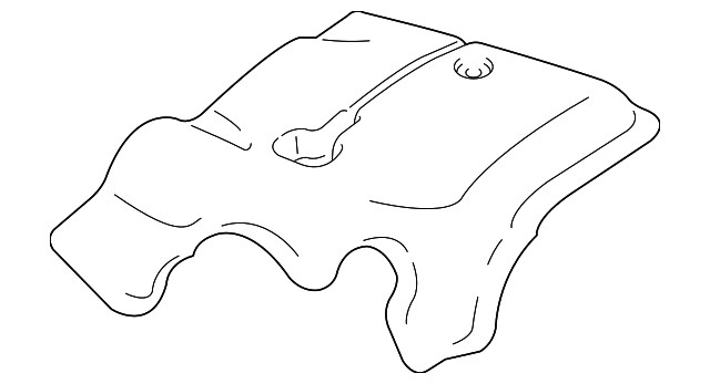 2003-2011 Ford | Engine Cover | 4W1Z-9E766-AA | Walls' Ford Parts