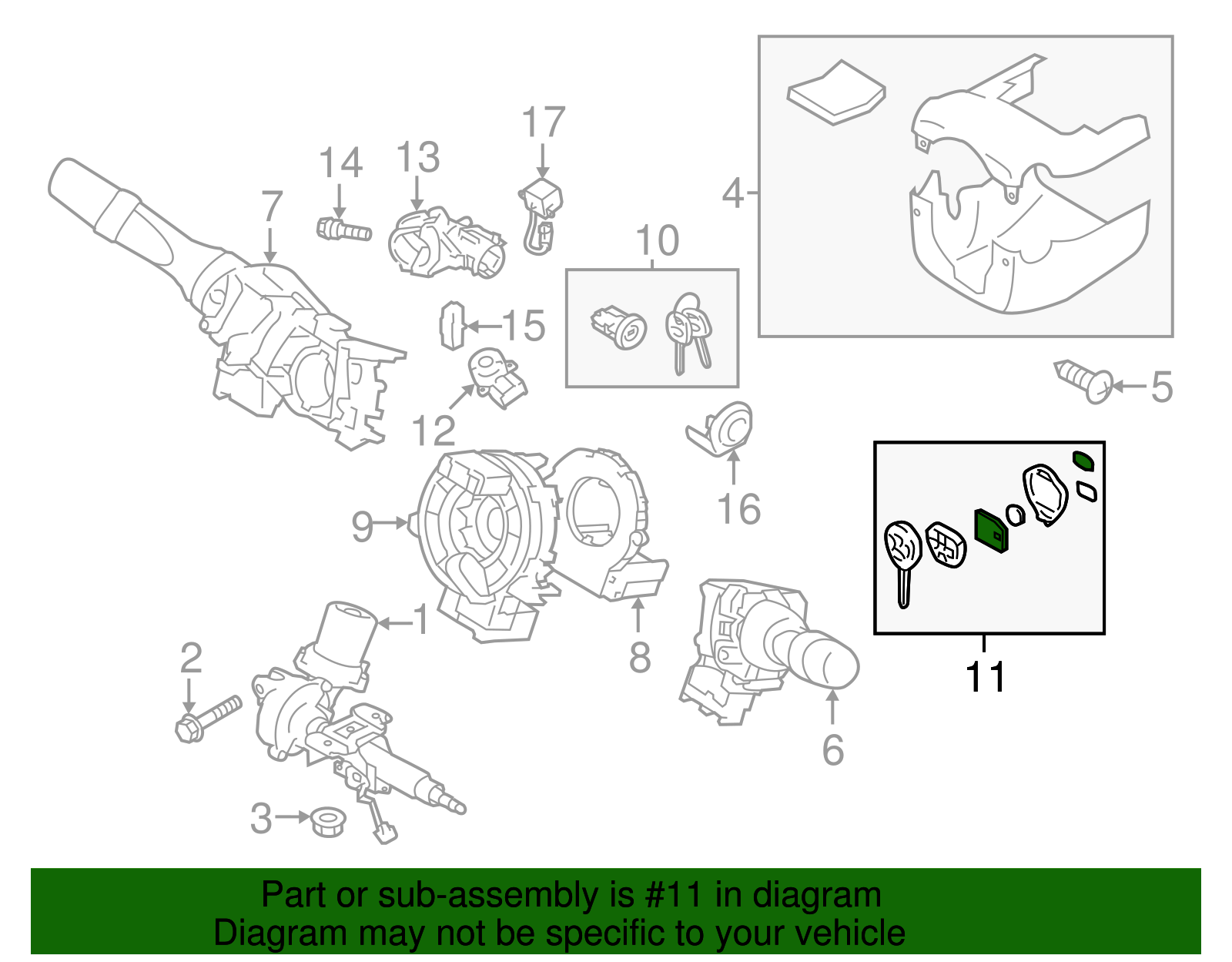 2013-2015 Scion FR-S Transmitter SU003-01445 | Toyota Parts Center
