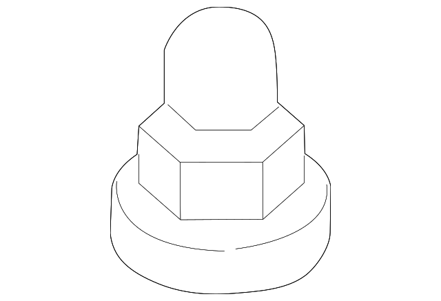 90207-RAA-A10 - Coil Nut 2005-2015 Honda | Honda Parts Online