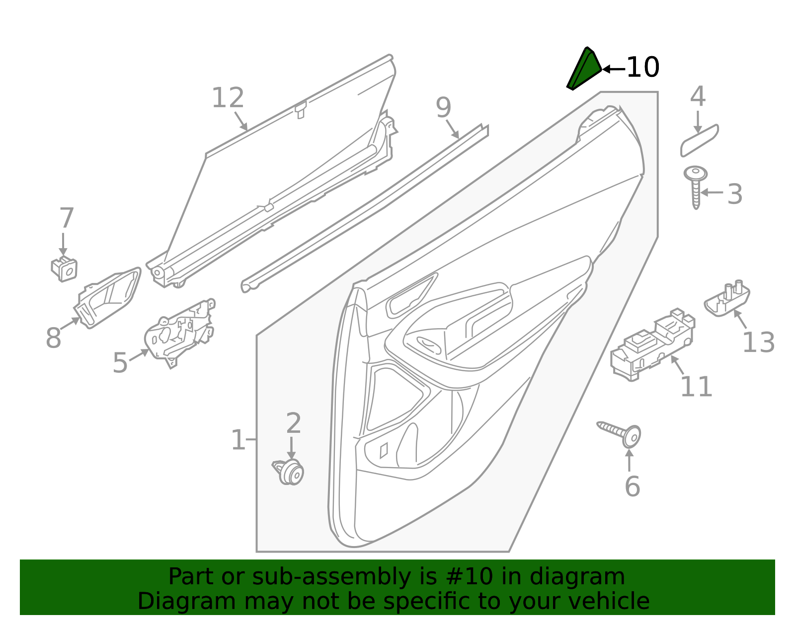 83910-B8000-4X - High-Quality Door Window Belt Weather Strip Cap for ...