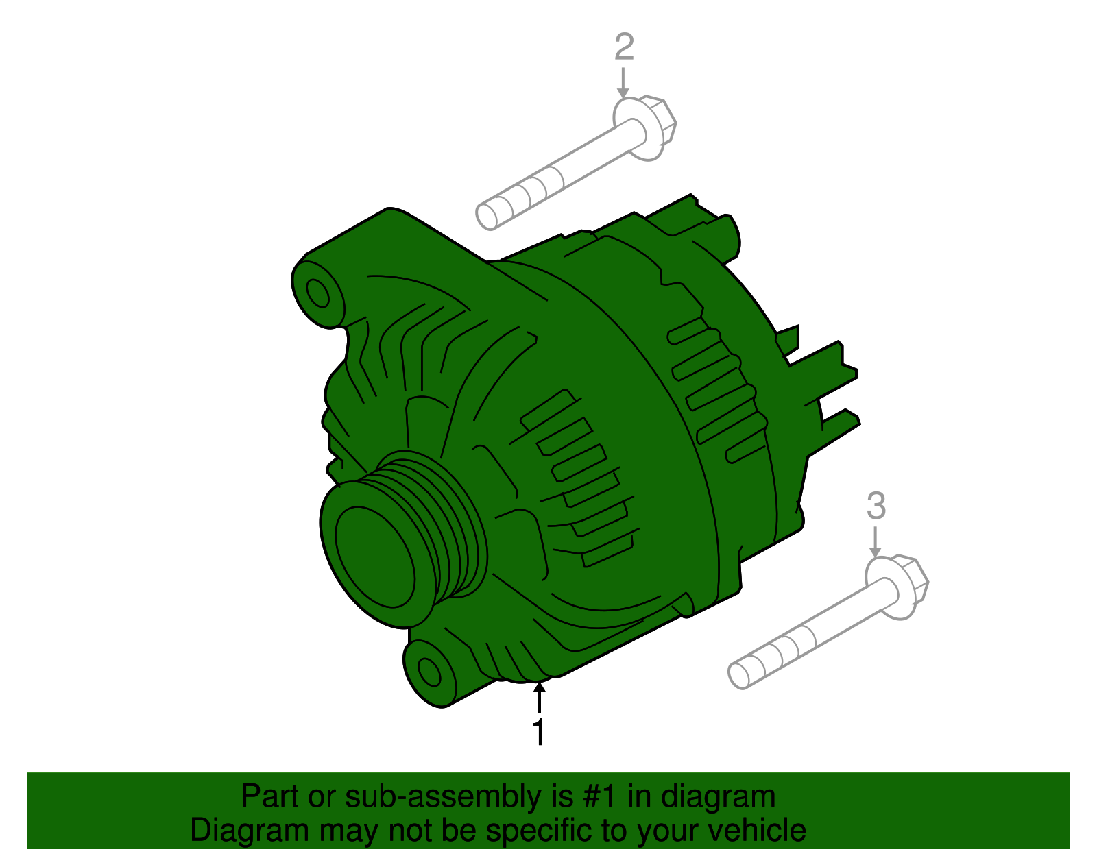 12-31-7-605-061 - Alternator 2012-2018 BMW | BMWPartsDirect.com