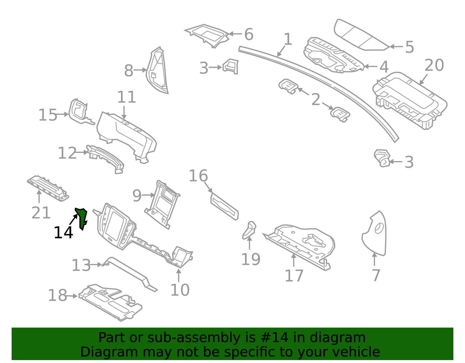 31477905 - Trim Molding 2019-2025 Volvo | OEM Euro Parts