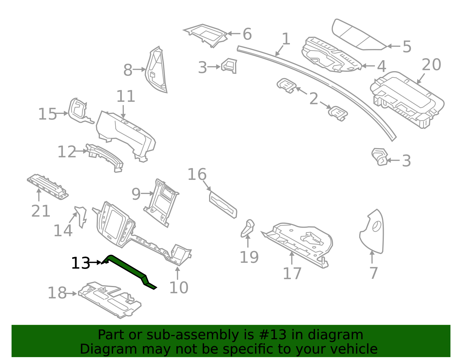 31477179 - Trim Molding - 2019-2021 Volvo | Volvo OEM Parts Direct