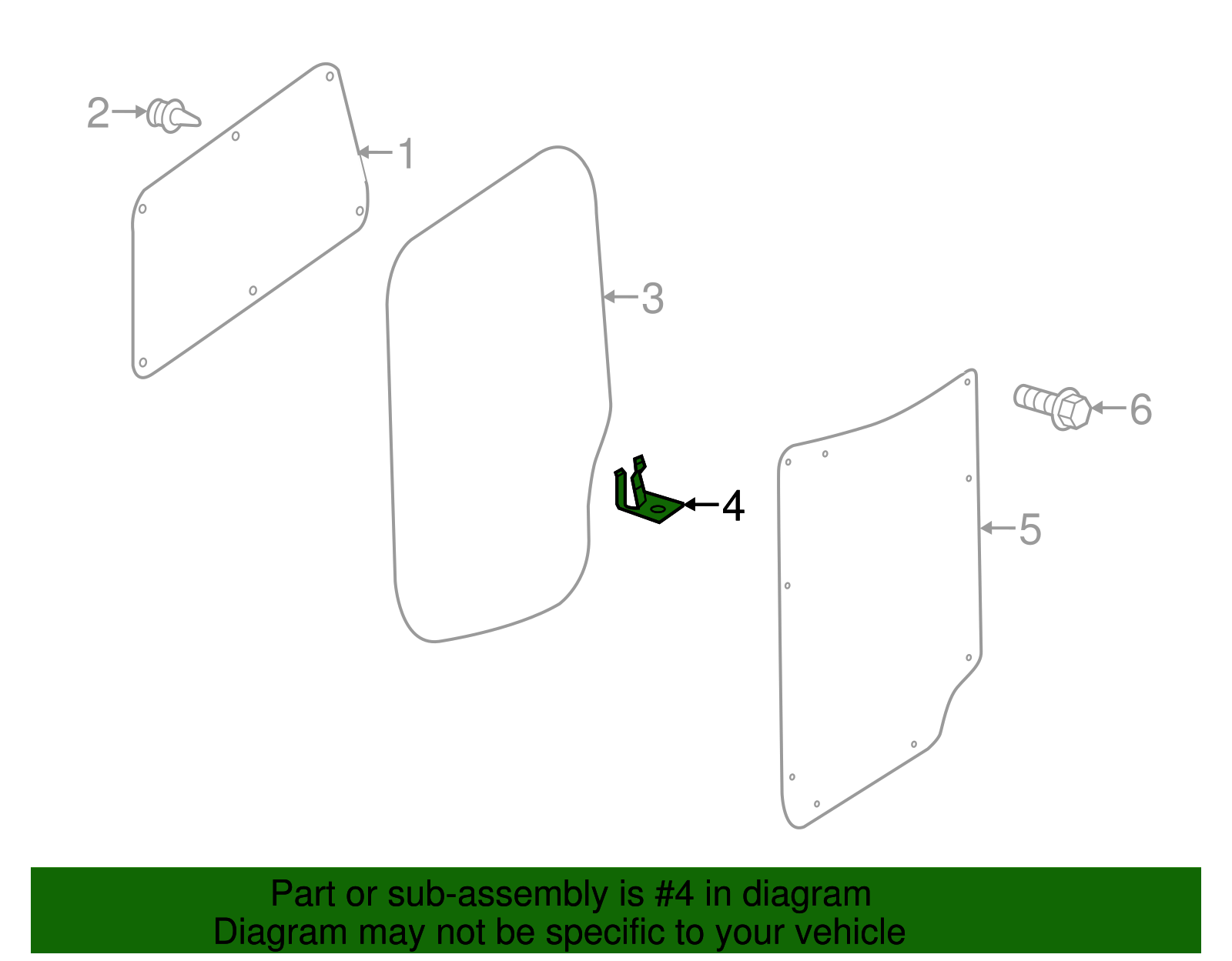 001-991-85-70 - Center Panel Clip 2010-2018 Mercedes-Benz | Mercedes ...