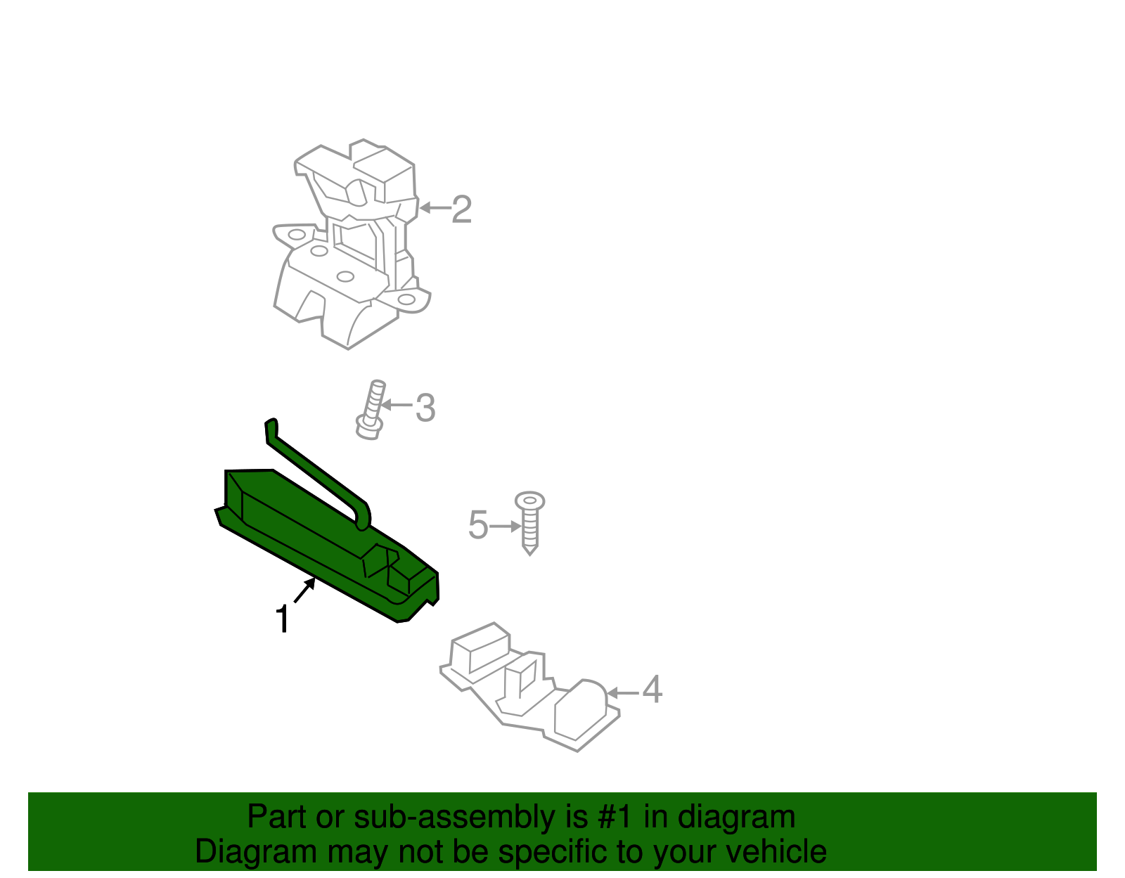 81260-3W000 - Handle, Outside 2011-2016 Kia Sportage | Kia.Parts Store