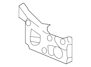 66116-TLA-A00ZZ - High-Quality Rear Body Reinforcement for 2017-2019 ...