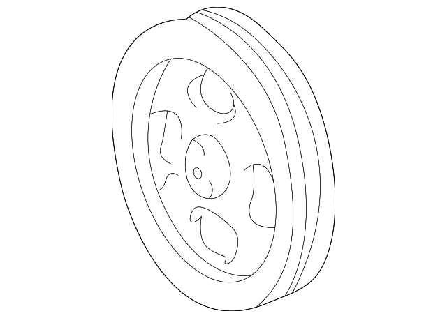 1995-2002 Toyota Pulley 44311-34030 | Toyota Parts Center