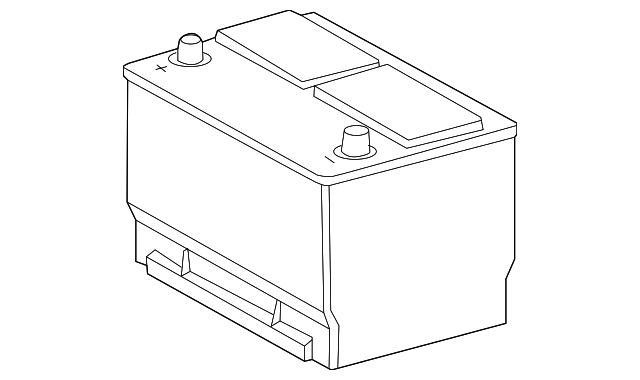 2005-2024 Mopar Vehicle Battery BBH7F001AA | Mopar Depot