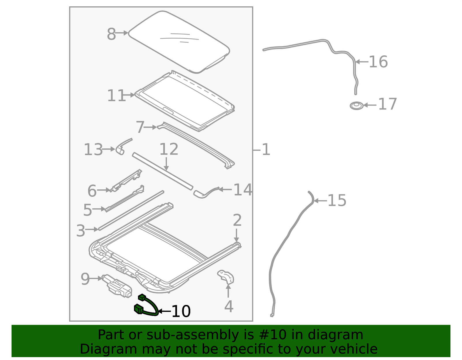 81678-C3300 - High-Quality Sunroof Wiring Harness for 2016-2019 Hyundai ...