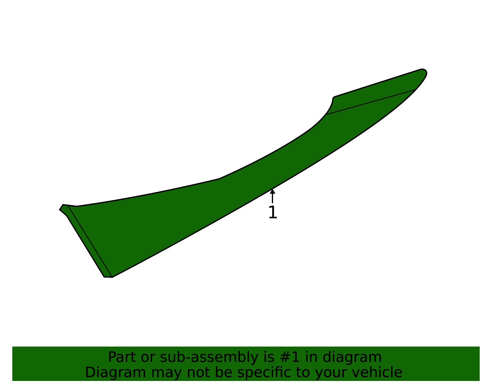 78127-5EF0A - Body C-Pillar Molding 2020-2025 Nissan Versa | Nissan ...