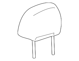 2012-2020 Chevrolet Sonic Dark Titanium Front Head Restraint 95914321 ...