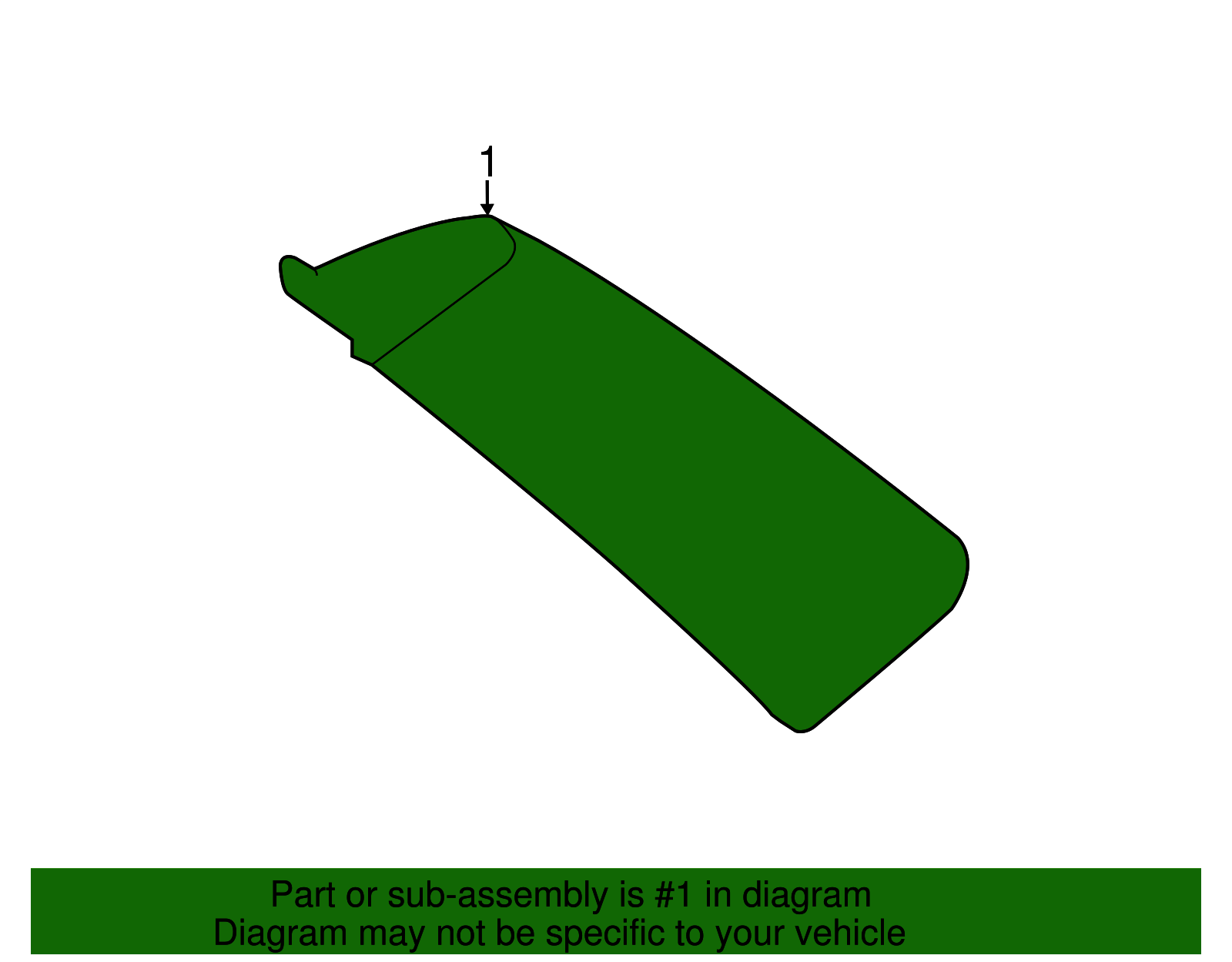 Genuine OEM Pillar Molding Part# LR102624 Fits 2013-2022 Land Rover ...