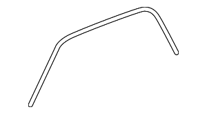 EL1Z-7851223-A - Weatherstrip 2007-2017 Ford | Big 3 Auto Parts