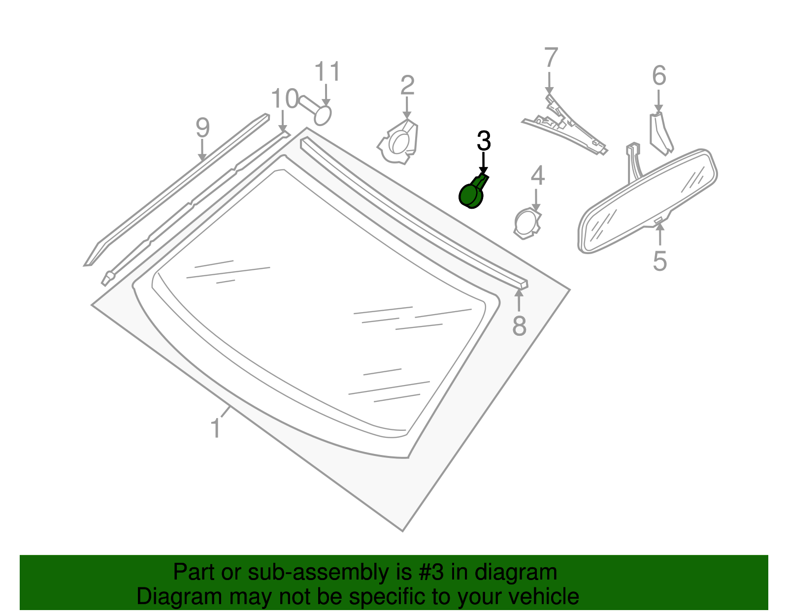 8K0-955-559-D - Sensor 2003-2015 Audi | Audi OEM Parts Guy