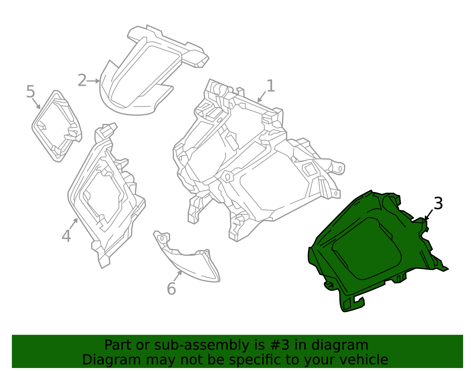 77297-TLA-A01ZA - Side Trim 2017-2022 Honda CR-V | Honda Parts Online